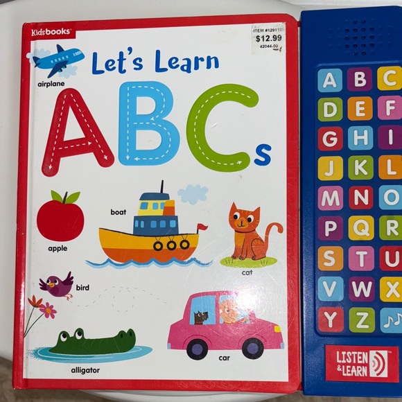 Toys | Lets Learn Abcs Interactive Book | Poshmark